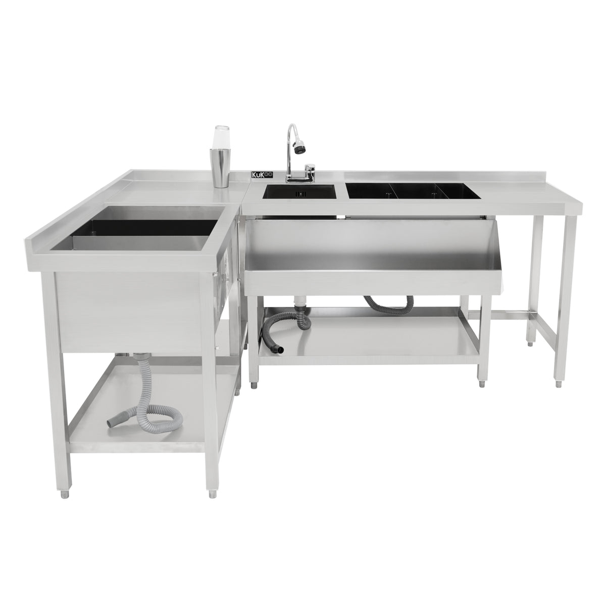 Modulair Cocktail Bar Station met Ijsbak – Monster Shop NL